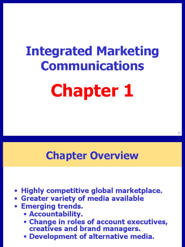 Integrated Marketing Communications | PDF | Marketing Communications ...