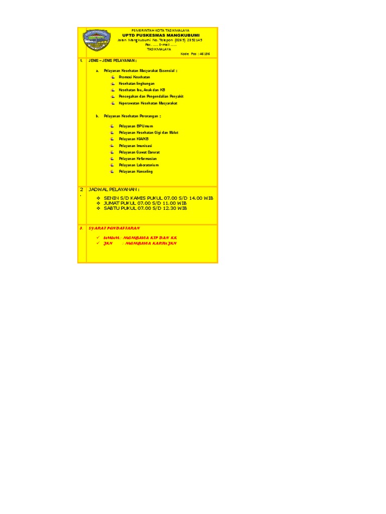 1.1.1.2 Contoh Flyer PKM MANGKUBUMI | PDF