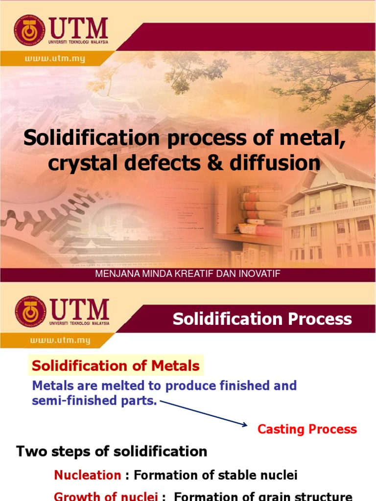 Chapter 2 Solidification | PDF | Freezing | Crystallite