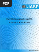JASP: Free, User-Friendly Stats Tool | PDF | Student's T Test | Statistics