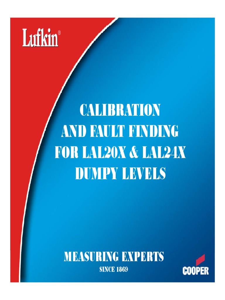 Calibration and Fault Finding and Fault Finding For Lal20X & Lal24X ...