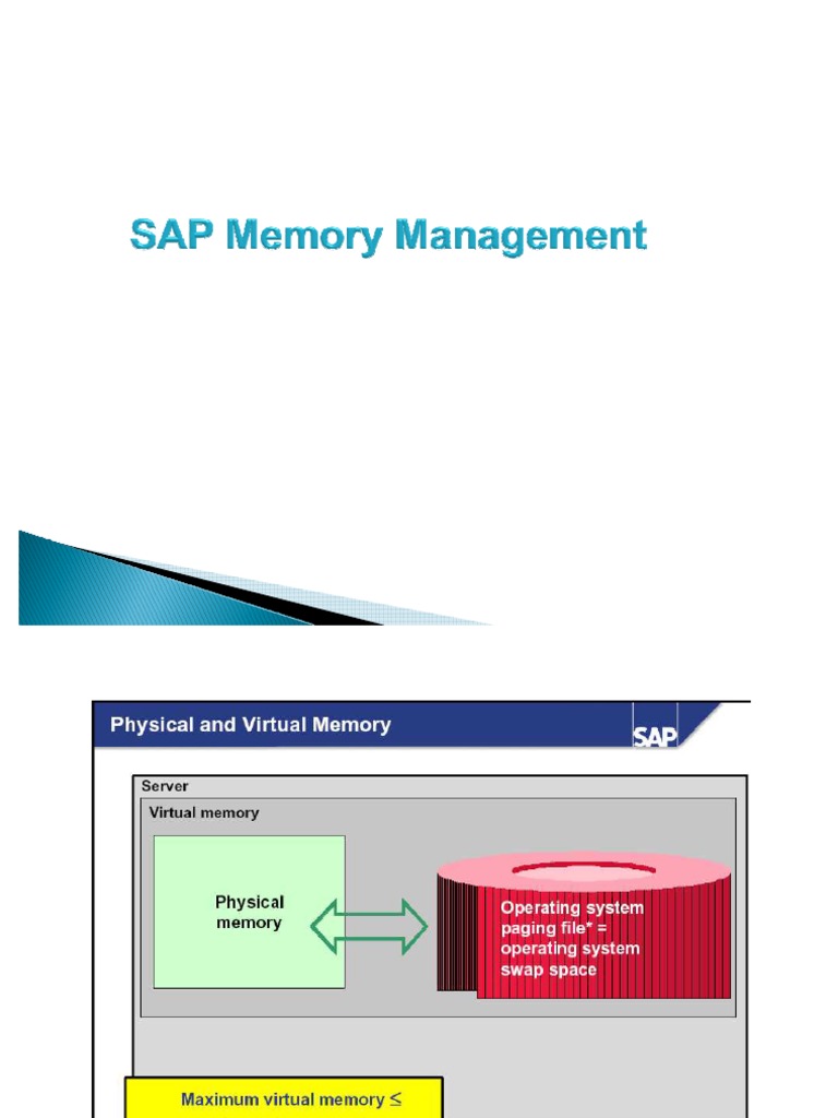 SAP Memory Management
