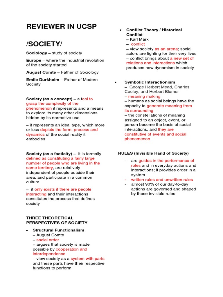Reviewer in Ucsp | PDF | Socialization | Sociology