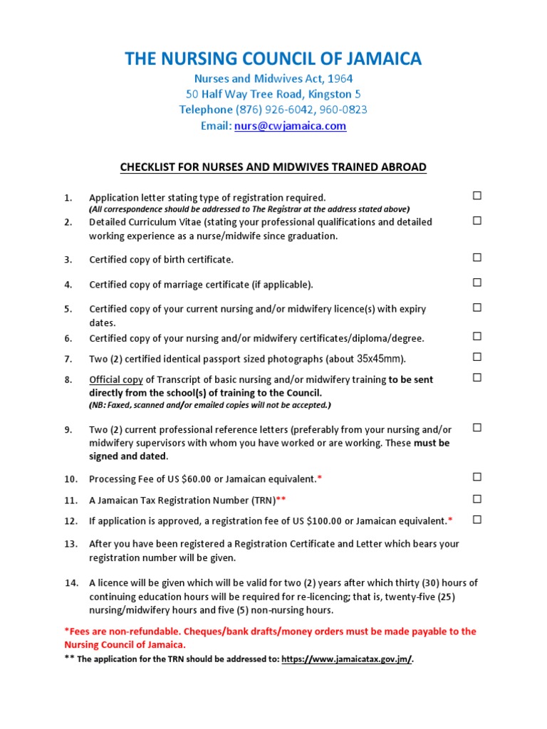 Registration Requirements 1 | PDF | Midwife | Nursing