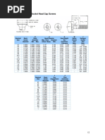 British Standard Cycle Thread Chart | PDF | Machining | Metalworking