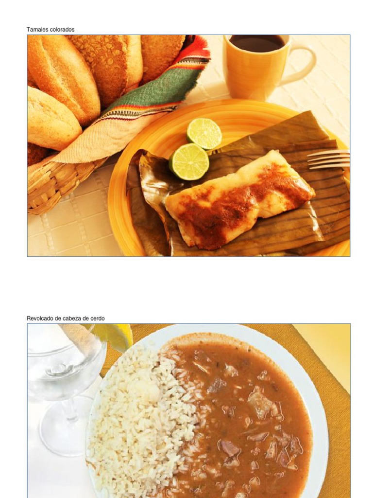 Comida Tipica de Suchitepequez | PDF