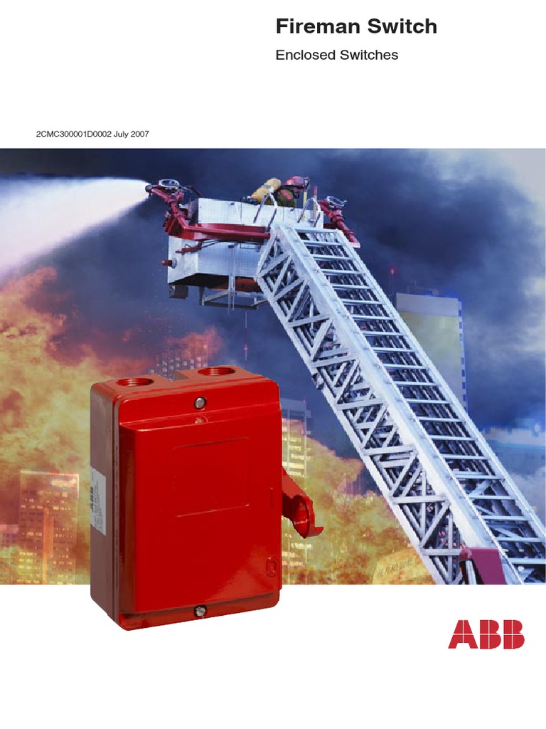 ABB-Fireman Switch PDF | PDF | Switch | Electrical Wiring