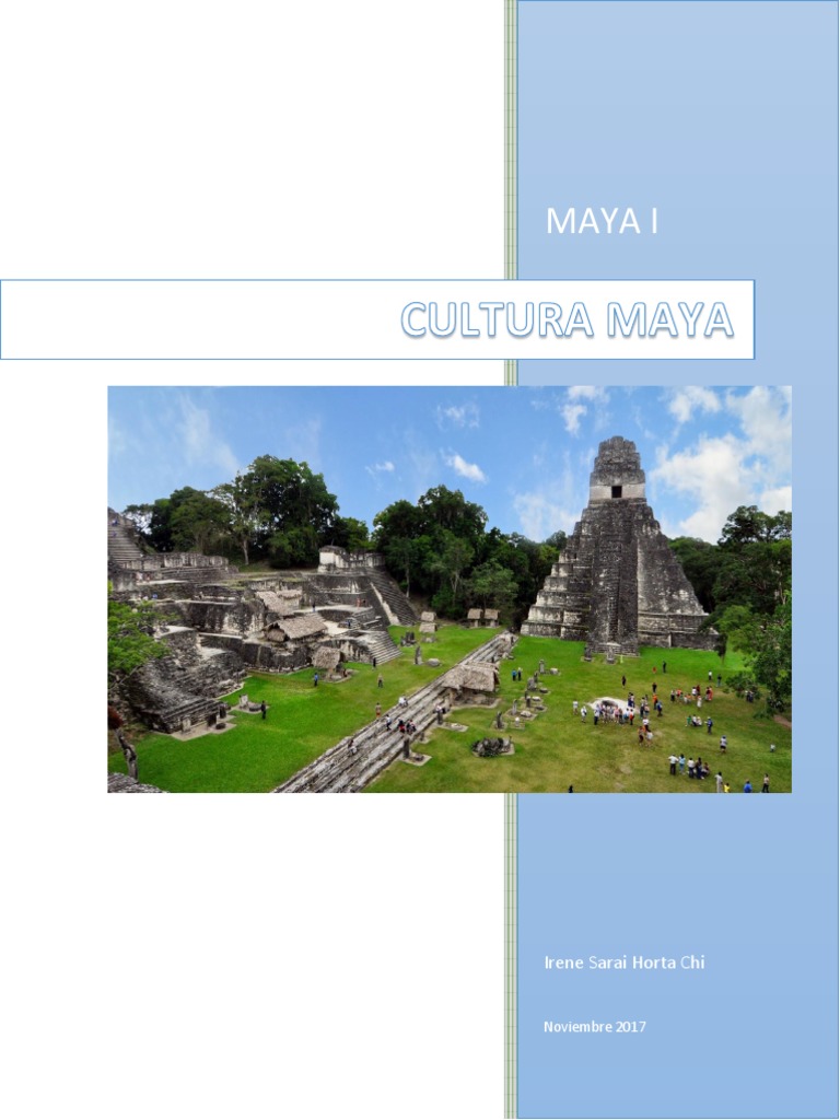 Cultura Maya | PDF | Civilización maya | Pueblos mayas