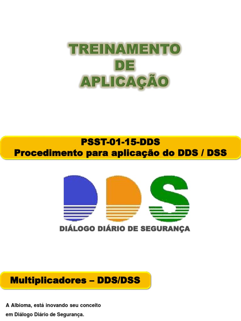 Treinamento de Aplicao de Dds | PDF | Aprendizado
