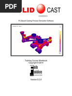 Solidcast Manual | PDF | Casting (Metalworking) | Heat Transfer