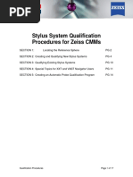 Calypso Basic Training - Calibrate Probes | PDF | Calibration | Metrology