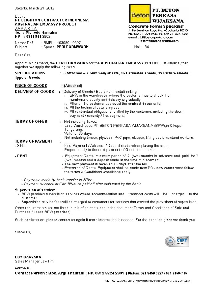 Template Surat Perintah Lembur | PDF | Contractual Term | Payments