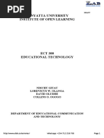 Education Notes For DPTE AND DECTE | PDF | Teachers | Curriculum