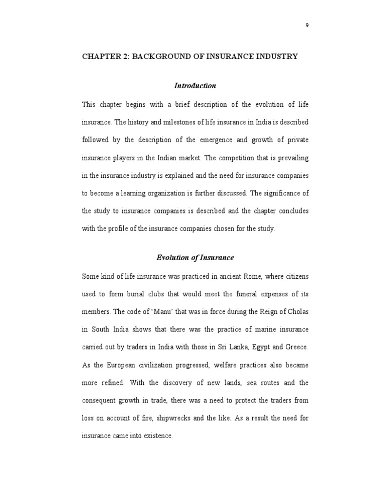 Indian Insurance Industry Overview | PDF | Insurance | Financial Services