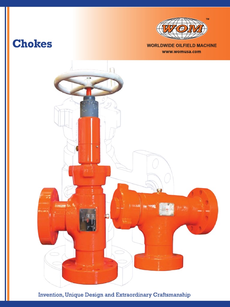 WOM Choke | PDF | Wear | Valve