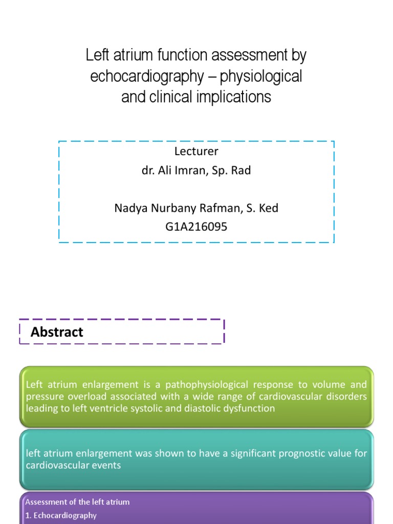 CSS Left Atrial (Translate) | PDF | Atrium (Heart) | Ventricle (Heart)