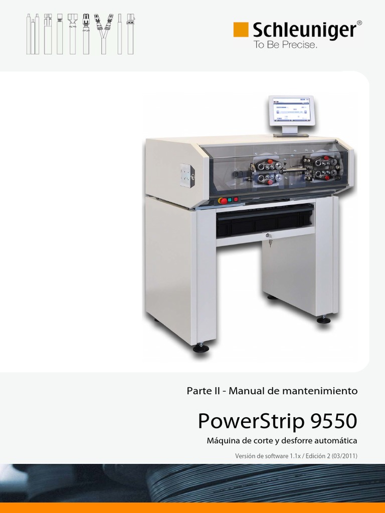 Mantenimiento PowerStrip 9550 | PDF | Calibración | Impresora (Computación)