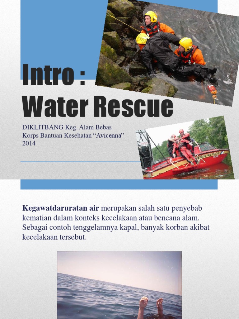 Intro Water Rescue | PDF