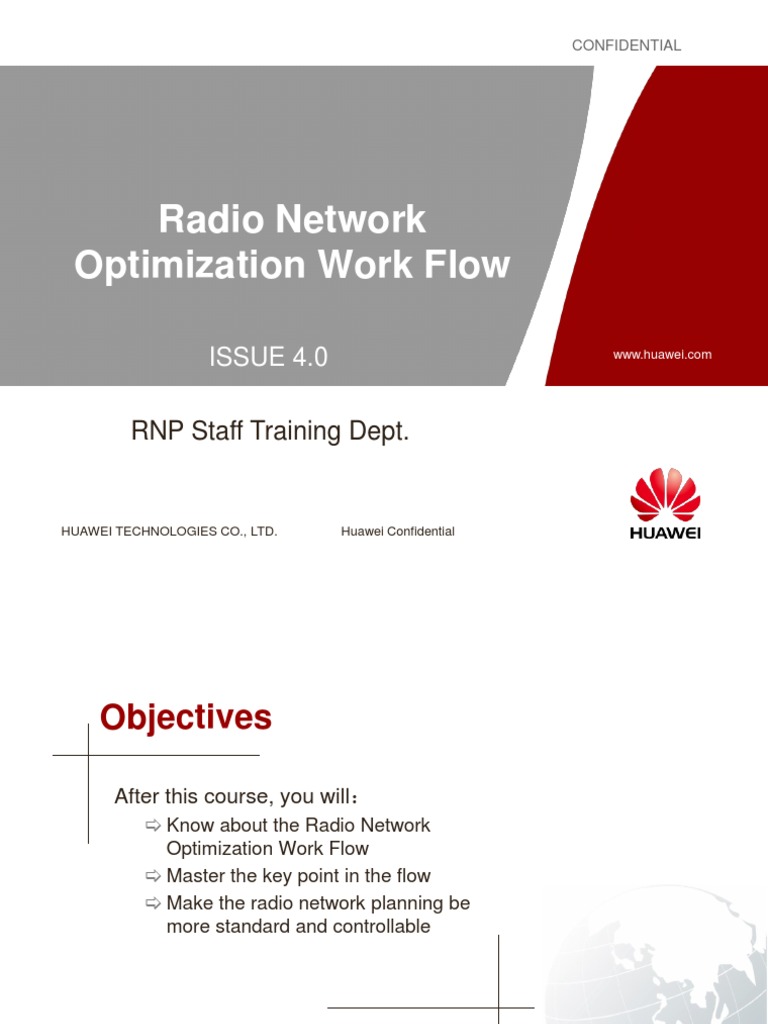 Radio Network Optimization Flow-20090429-A-4.0 | PDF | Electromagnetic ...