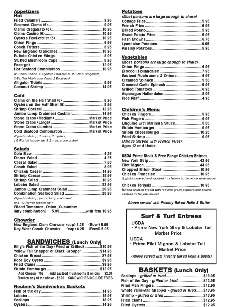 Take Out Menu | PDF | Business