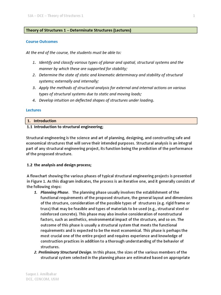 Structural Engineering Basics | PDF | Truss | Structural Engineering