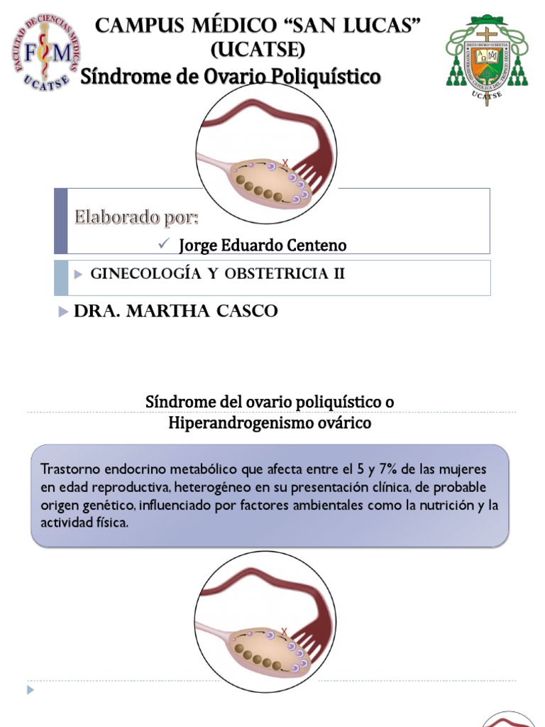 Síndrome de Ovario Poliquístico: Diagnóstico y Tratamiento | PDF ...