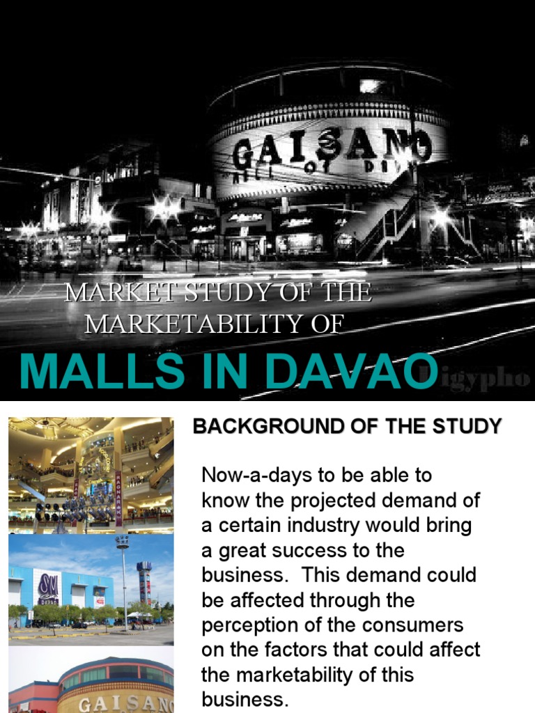 Market Study of The Marketability of | PDF | Demand | Marketing