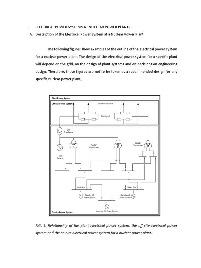 Electrical Power Systems at Nuclear Power Plants | PDF | Electric Power ...
