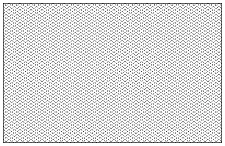 Isometric Graph Paper PDF Landscape 11x17 PDF | PDF