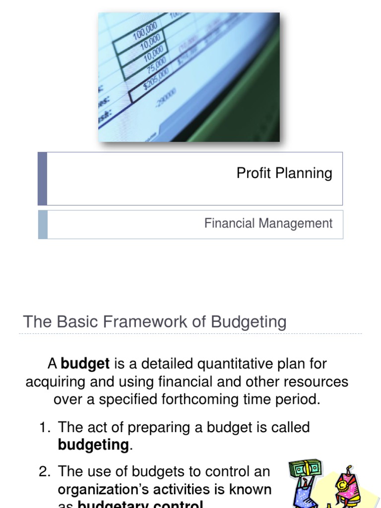Profit Planning in Financial Management | PDF | Cost Of Goods Sold ...
