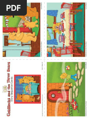 Goldilocks Story Sequence Goldilocks And The Three Bears | Sequencing