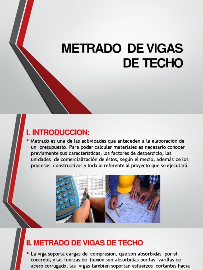 Metrado de Vigas Ucv | PDF | Hormigón | Ingeniería estructural