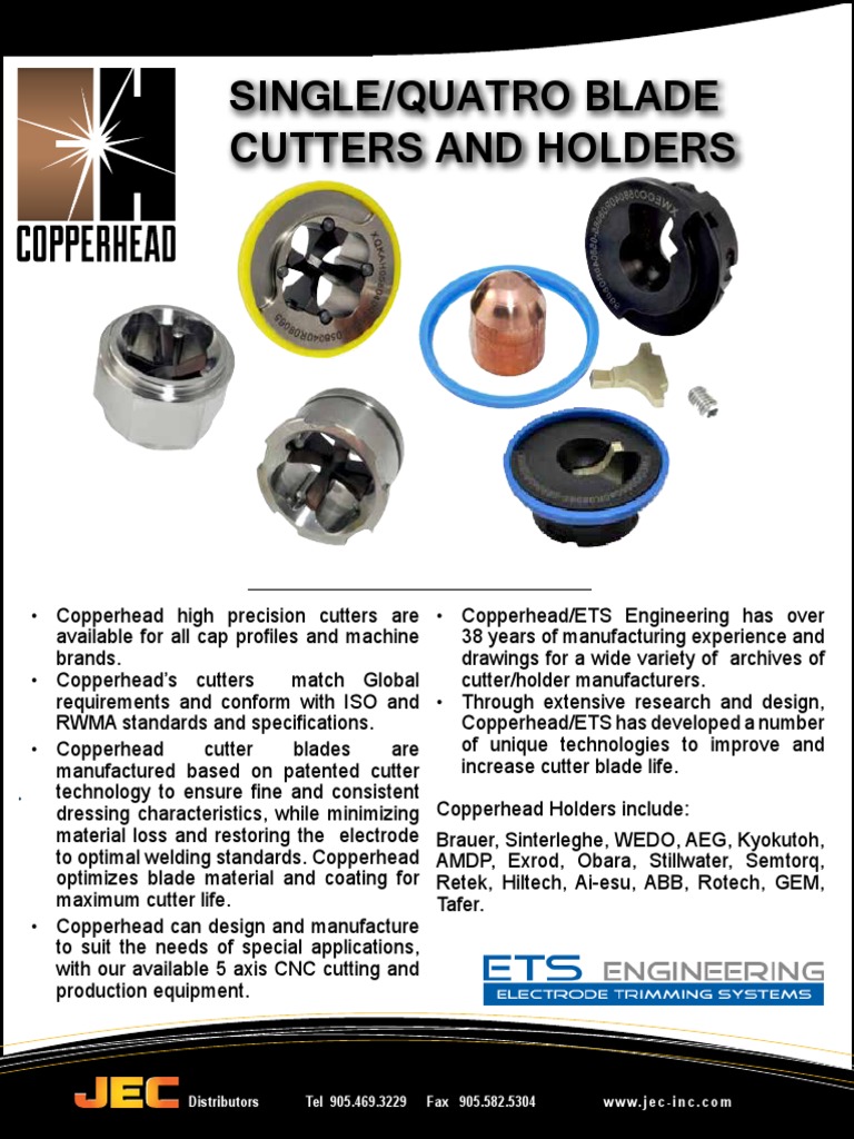 Cutter Blades and Holders | PDF