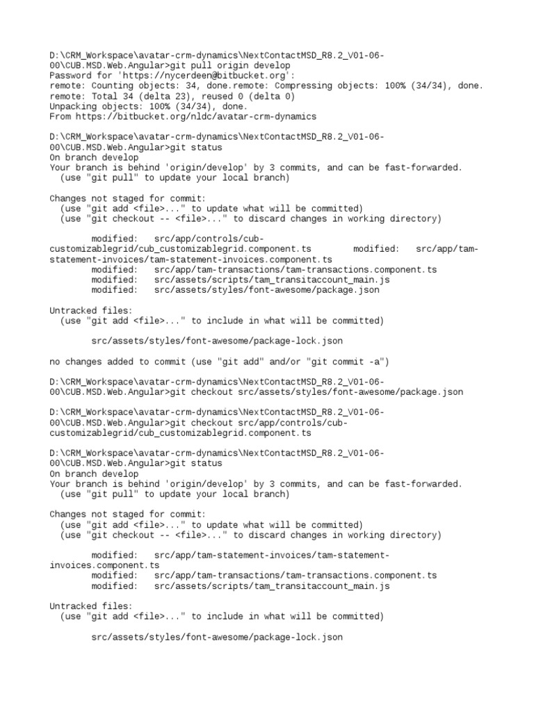 Git Commands | PDF | Operating System Families | Areas Of Computer Science