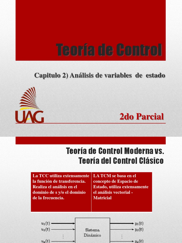 Analisis de Variables de Estado | PDF | Espacio vectorial | Matriz ...