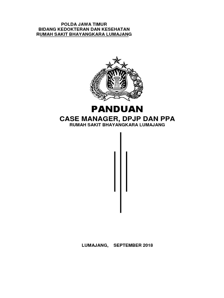 Panduan Case Manager, DPJP Dan Ppa | PDF