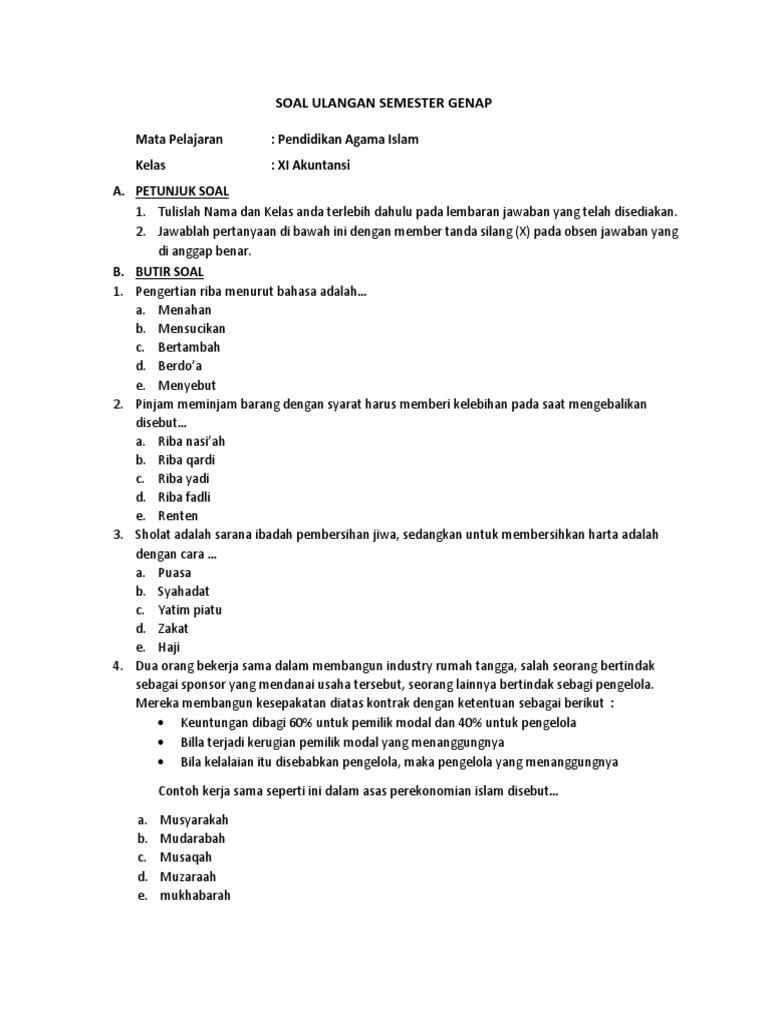 Pengertian Riba Menurut Bahasa Adalah | PDF | Agama & Spiritualitas