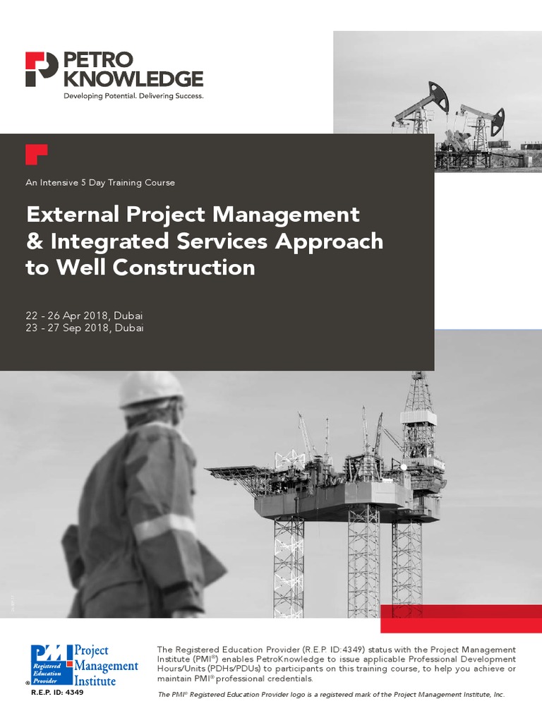 External Project Management Integrated Services Approach To Well ...