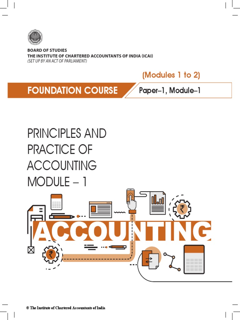 Principles of Accounting | PDF | Bookkeeping | Accounting