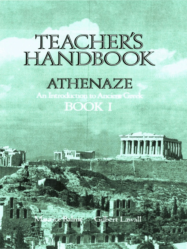 Athenaze - Teacher's Handbook I | PDF