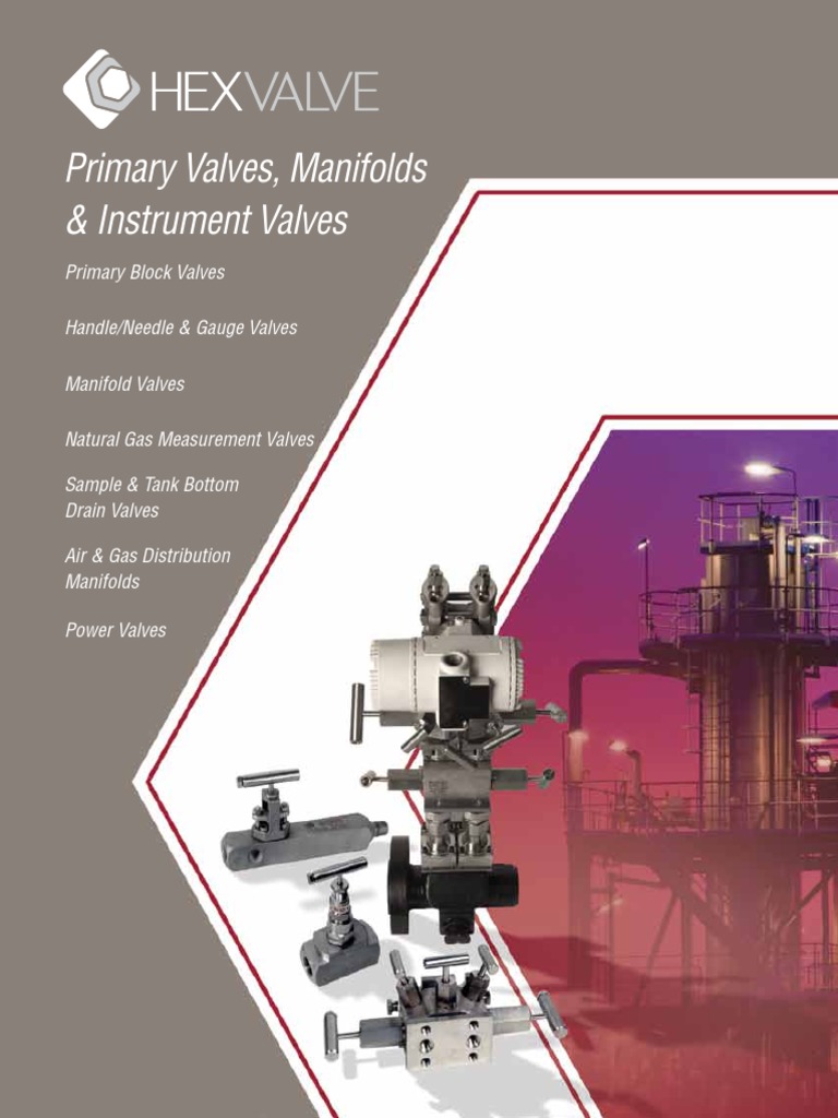 Hex Valve PDF | PDF | Valve | Pressure Measurement