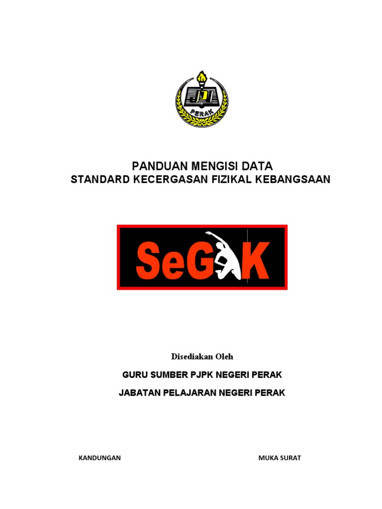 Panduan Mengisi Data Segak | PDF