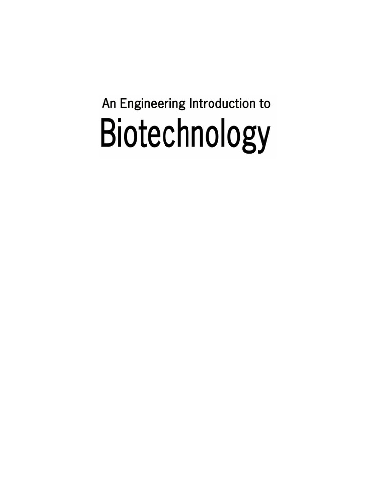 Introduction To Biotechnology | PDF | Messenger Rna | Gene
