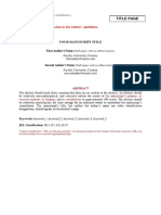 IGI Global Book Chapter Formatting Guide | PDF | Citation | Apa Style