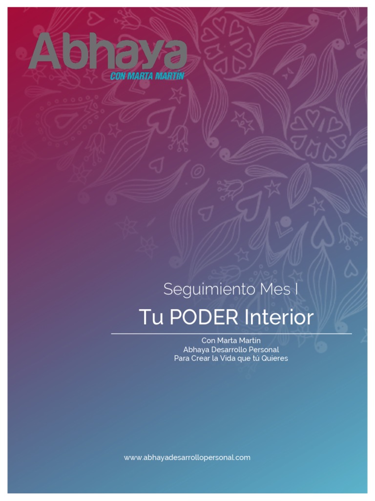 Encuentra y Usa Tu Poder Interior | PDF | Desarrollo personal | Mente