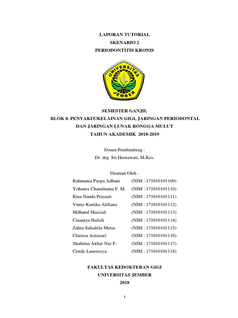 Laporan Tutorial Skenario | PDF