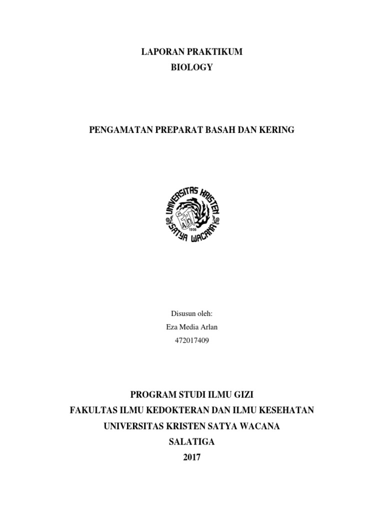 Pengamatan Preparat Basah Dan Kering | PDF