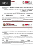 BSP Med Cert and Parental Consent | PDF