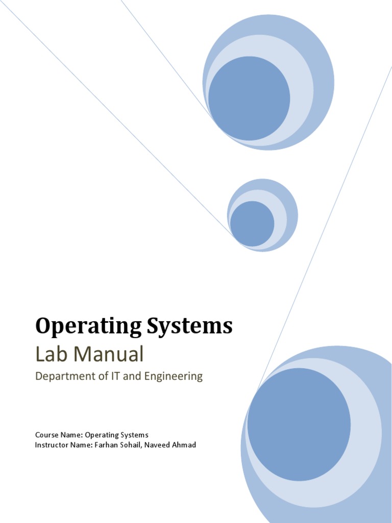 OS Lab Manual | PDF | Command Line Interface | Linux