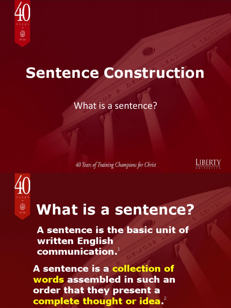 Sentence Construction and Structure | Download Free PDF | Clause ...